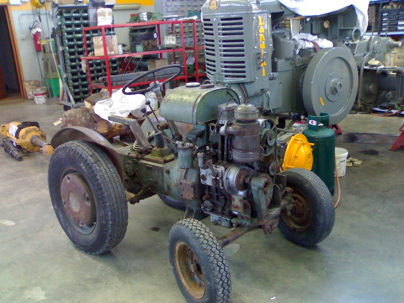 Restauro trattori d'epoca